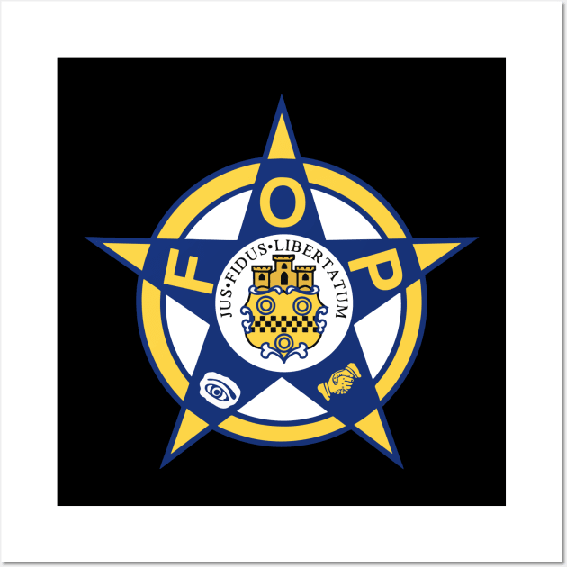 FOP Fraternal Order of Police Logo 4 - Fraternal Twins - Posters and Art Prints | TeePublic